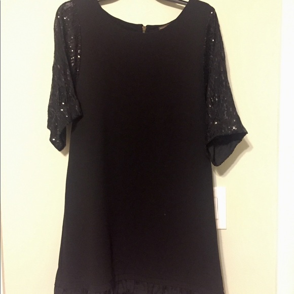 Collective Clothing | Dresses | Collective Clothing Black Dress Wsequin ...